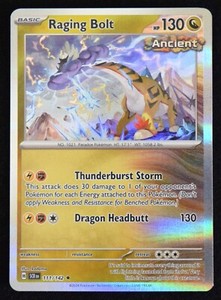 Raging Bolt 2024 Scarlet & Violet: Stellar Crown #111/142 Holo Price ...