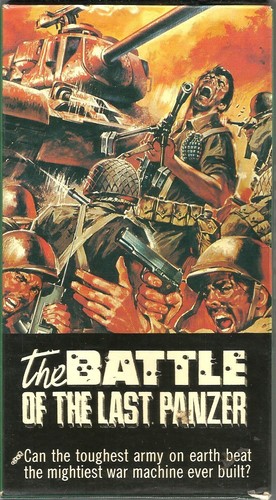 The Battle of the Last Panzer VHS Guy Madison Giuliana Garavaglia War ...