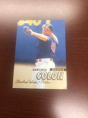 ROOKIE Bartolo COLON 1997 Fleer Baseball Card #561 NM FS | eBay