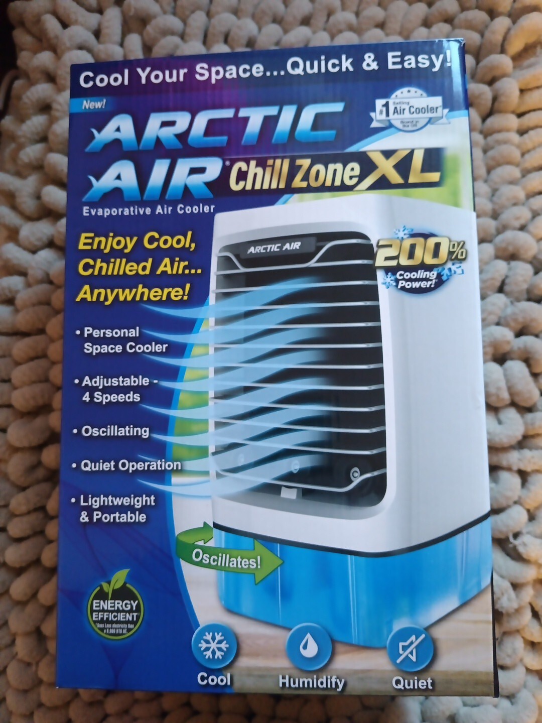 Arctic Air Pure Chill XL Evaporative Air Cooling Tower As Seen On TV AC ...