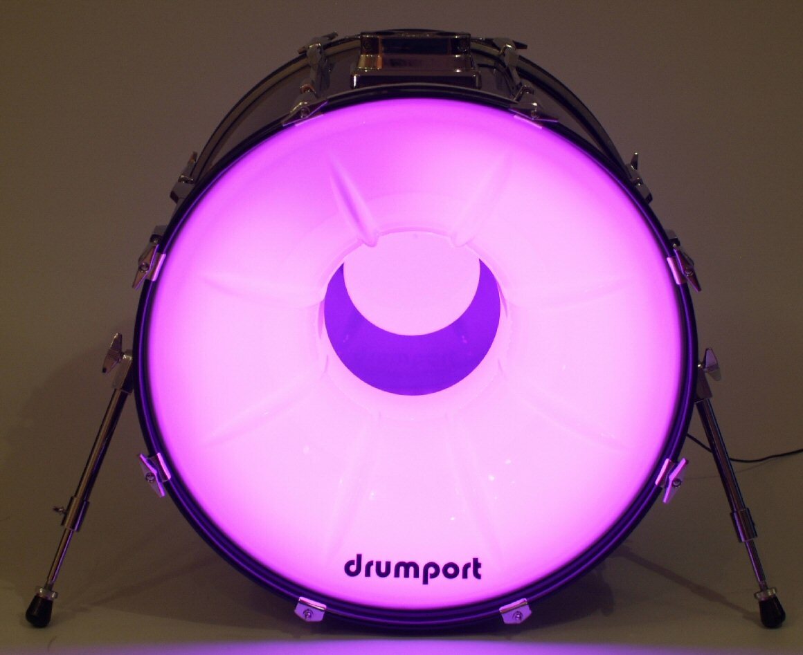 Drumport Bass Drum Enhancer for Pearl Premier DW Tama Yamaha Ludwig and ...