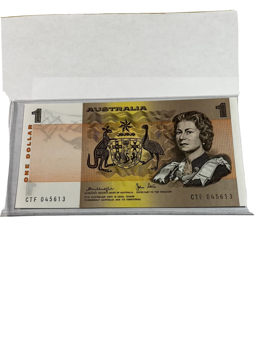 Australian One Dollar Bill