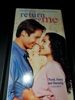 Return to Me (VHS, 2000, DD) David Duchovny, Minnie Driver 27616853721 ...