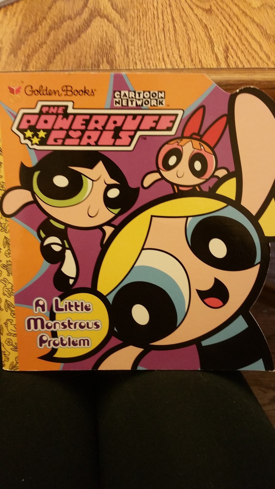Golden Super Shape Book: Powerpuff Girls : A Little Monstrous Problem ...
