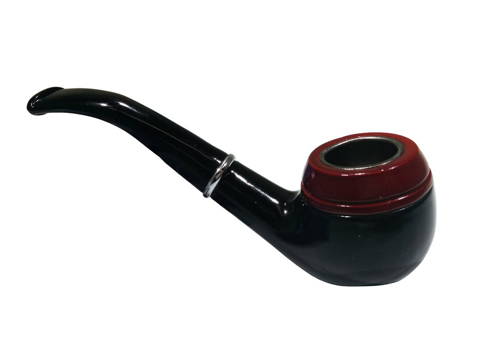 Hefner Gentlemen Bachelor Sherlock Holmes Detective Steampunk Fake Pipe ...