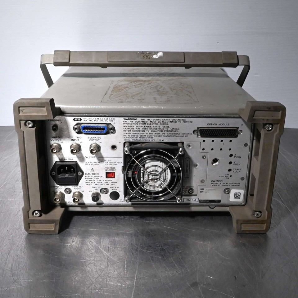 HP Hewlett Packard 8563A Spectrum Analyzer 9 kHz-26.5 GHz for Parts or ...