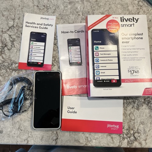 Lively Jitterbug Smart 3 Phone As Found Estate | eBay