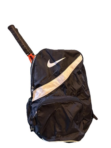 Nike Tennis Backpack For 2 Rackets (not Included) 17.5x12x11 In Black ...