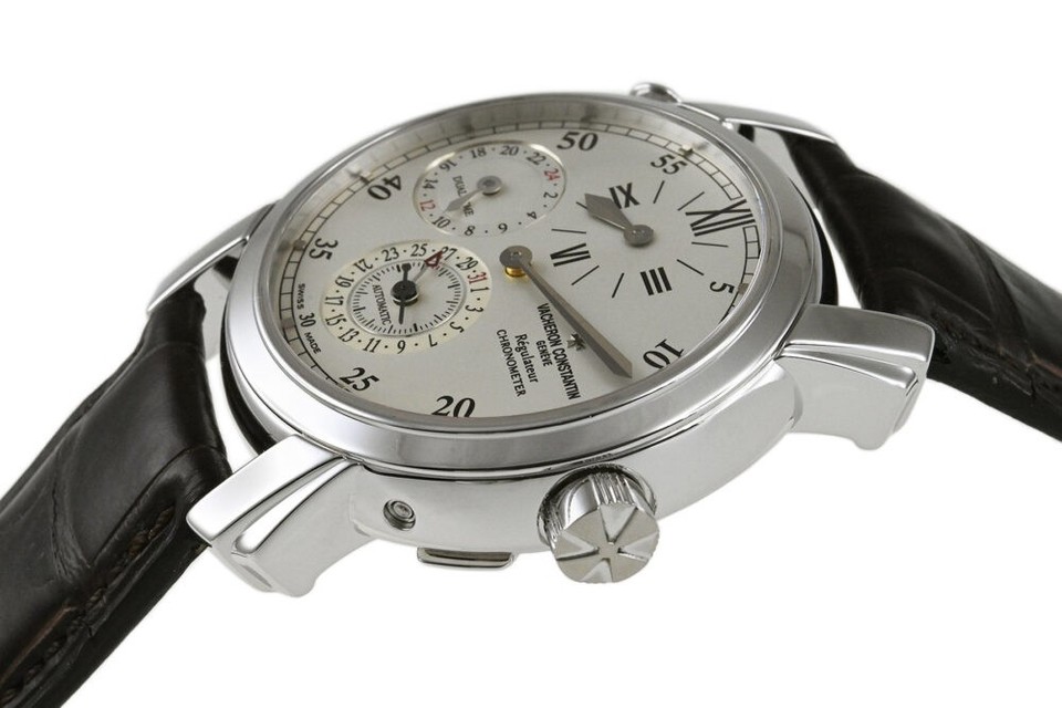 VACHERON CONSTANTIN Malta Dual Time Regulator 42005/000G-8900 #030 | eBay