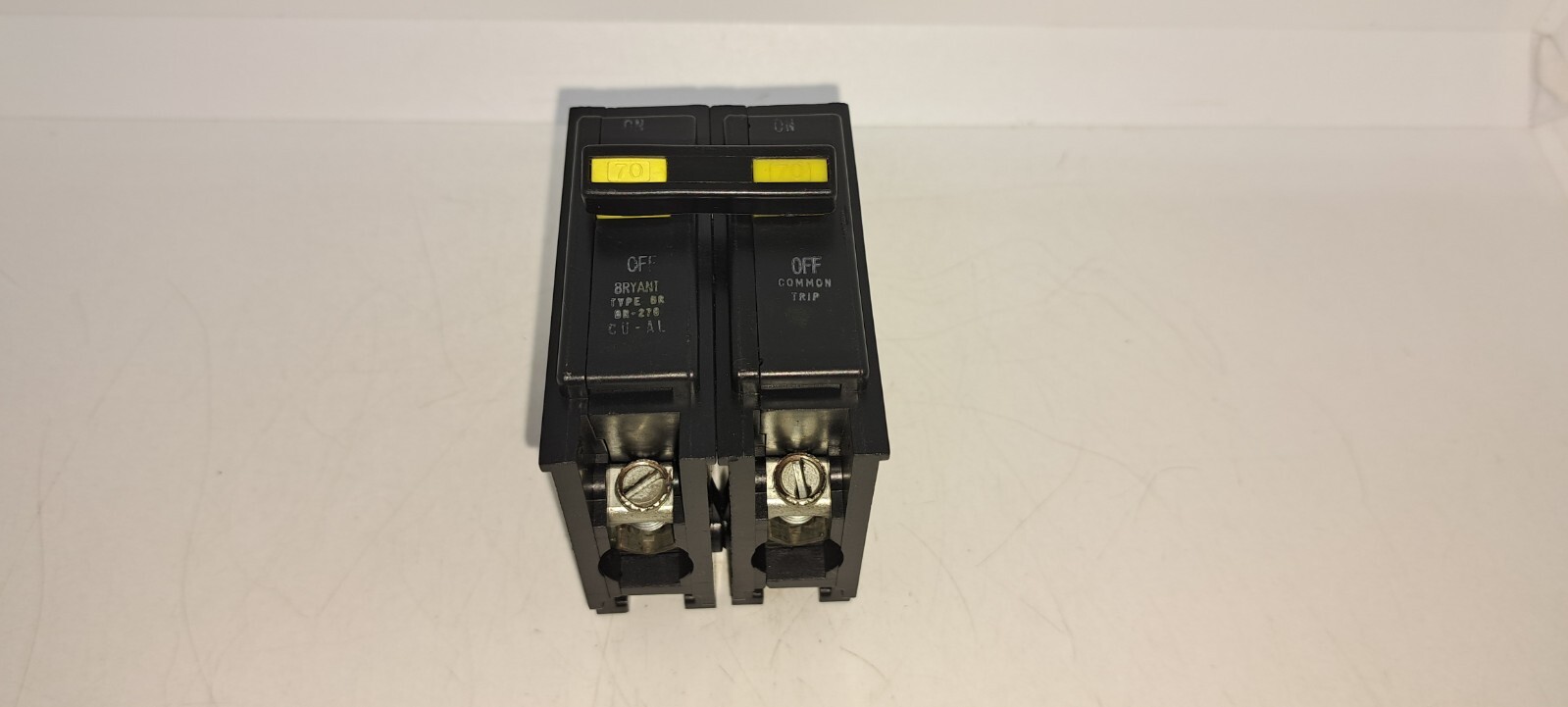 BRYANT WESTINGHOUSE BR270 70 AMP 2 POLE 240V Type BR Circuit Breaker ...