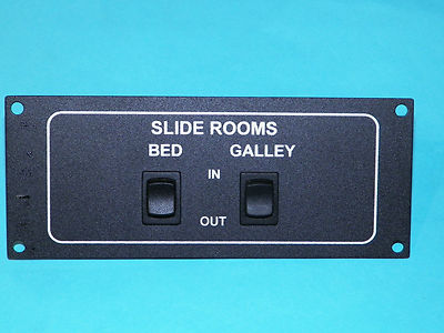 NEW RV CAMPER MOTORHOME 12VDC SLIDE ROOMS SWITCH PANEL BED GALLERY ...