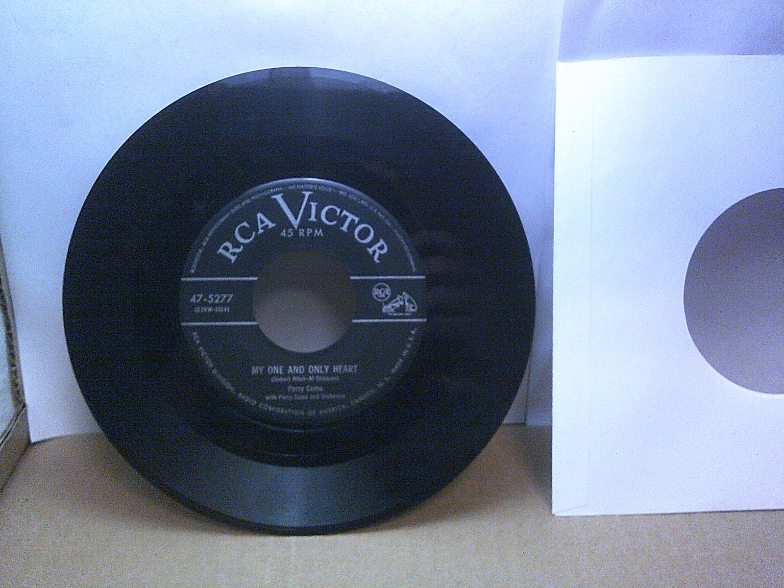 Old 45 RPM Record - RCA Victor 47-5277 - Perry Como & Ramblers - Say ...