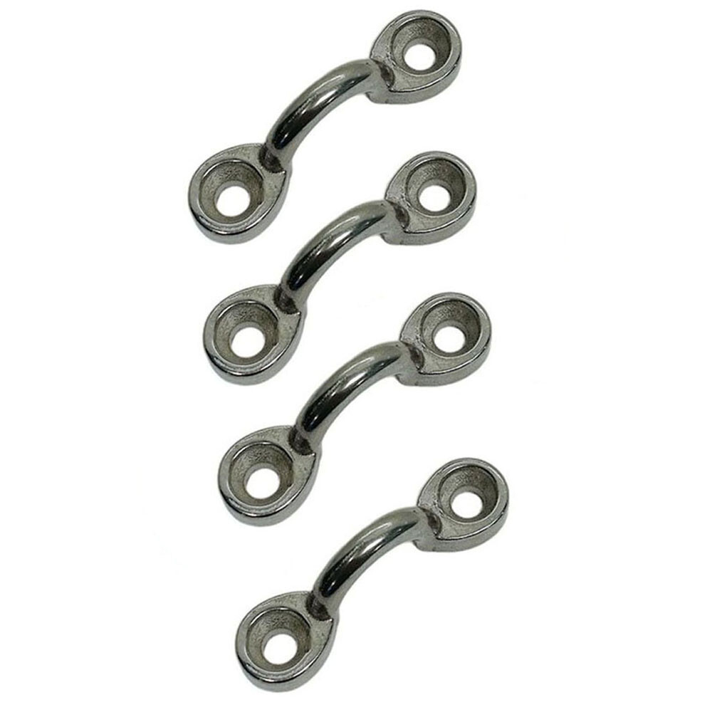 Kayak Anchor Rv Battery Box Strap 8-Pack 304 Stainless Steel Eye Straps ...