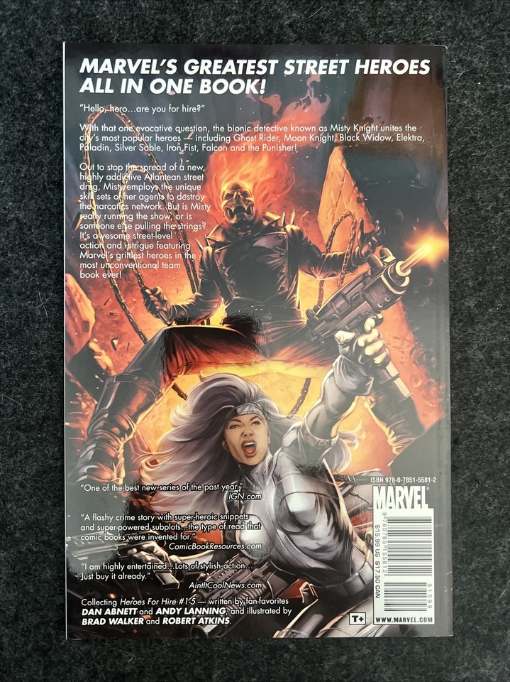 Heroes for Hire: Control by Dan Ablett & Andy Lanning (Marvel 2011 TPB ...