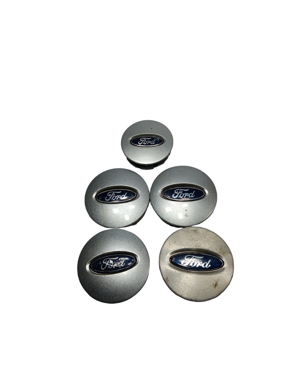 Ford Wheel Center Caps 3L24/5L24/3F23-1A096 Silver Lot | eBay