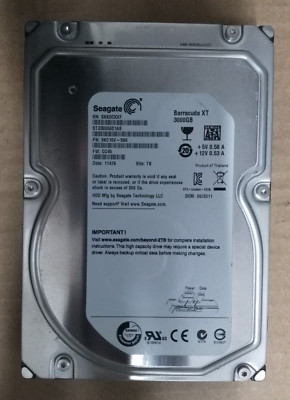 3TB (3000GB) SEAGATE BARRACUDA XT 3.5" INTERNAL HARD DRIVE | eBay