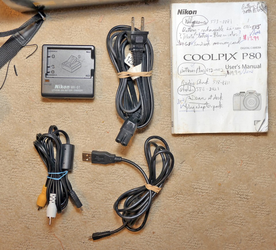 Nikon Coolpix P80 digital camera in box *READ* | eBay