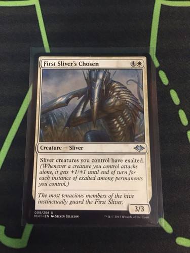 MTG Magic The Gathering First Sliver’s Chosen MH1 White Sliver ...