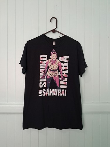 Sumiko Inaba Lady Samurai Bellator MMA Hawaii T-Shirt Men's Sz L Black ...