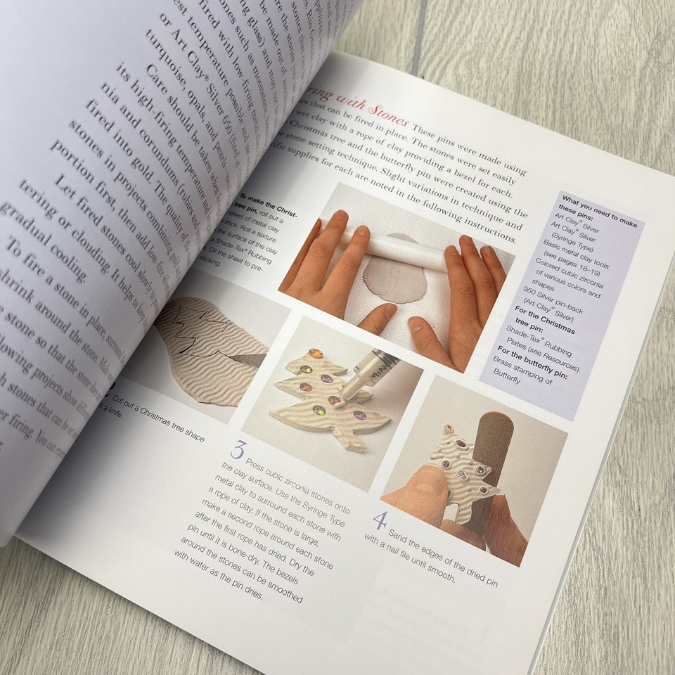 The Art of Metal Clay by Sherri Haab (Includes DVD) Creating Jewelry ...