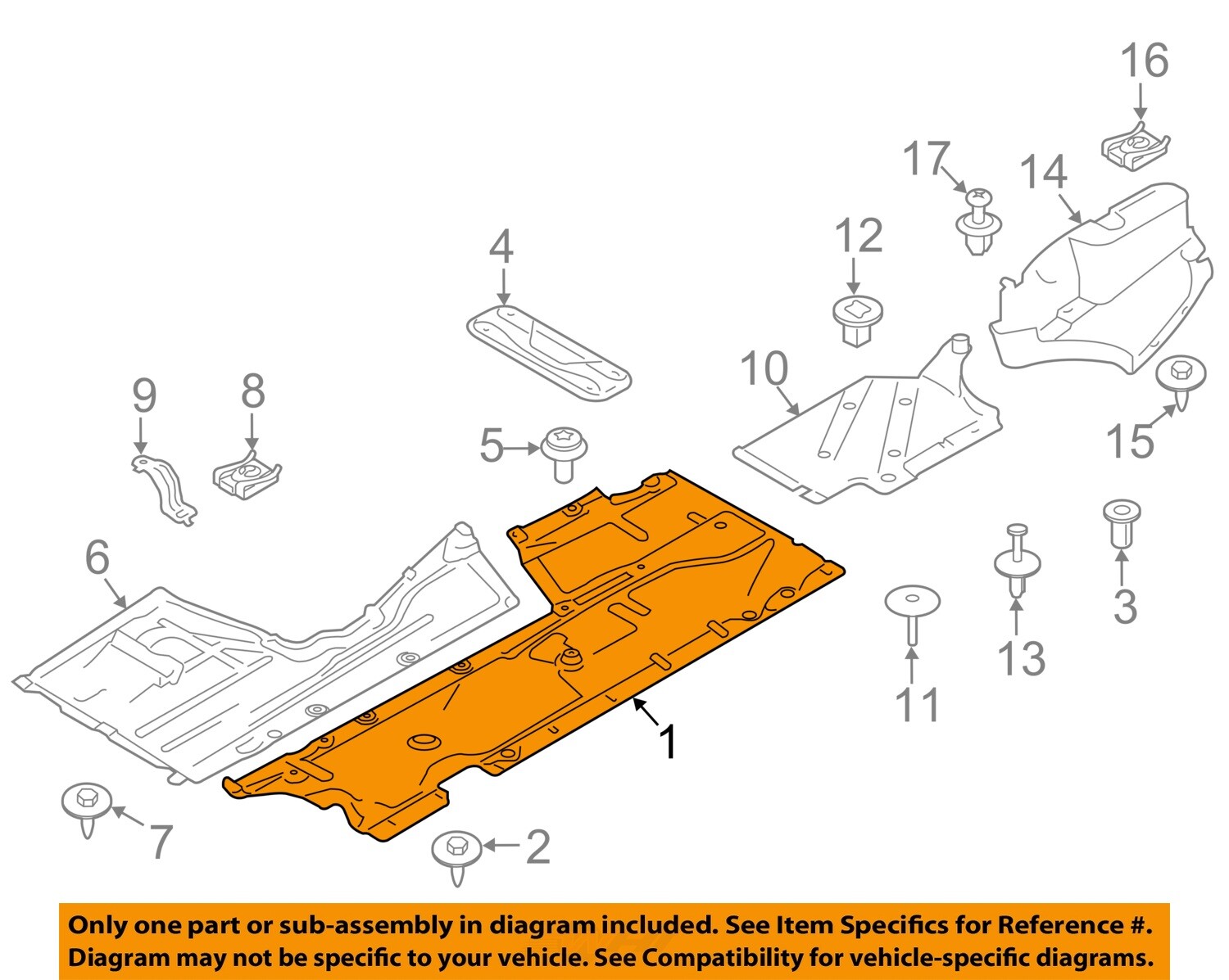 BMW+Genuine+OEM+Underbody+panelling%2C+side+on+51-75-7-241-834 for sale ...