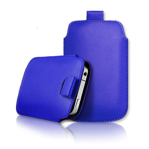 QUALITY PU LEATHER PULL TAB CASE COVER POUCH SLEEVE FOR VARIOUS PHONES ...