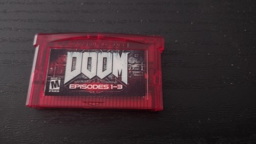 Doom PC-Version Custom Mod for Nintendo GBA Gameboy Advance RARE | eBay