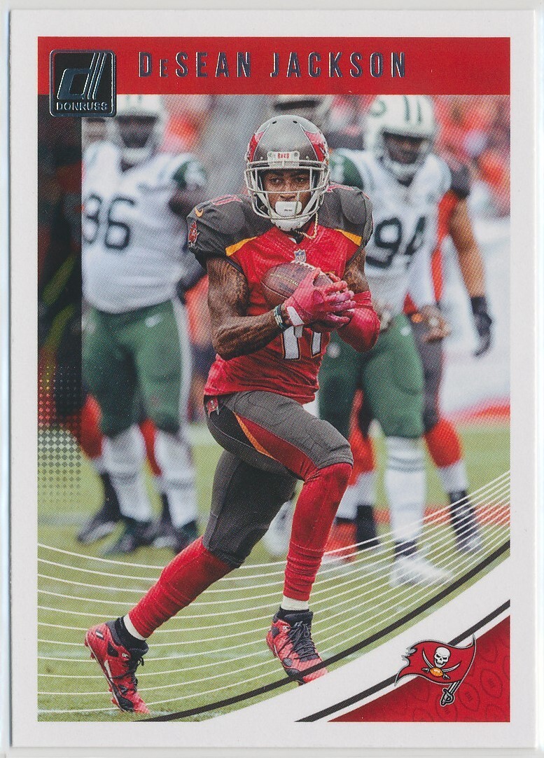 DeSean Jackson - Tampa Bay Buccaneers - 2018 Donruss Football - Base ...