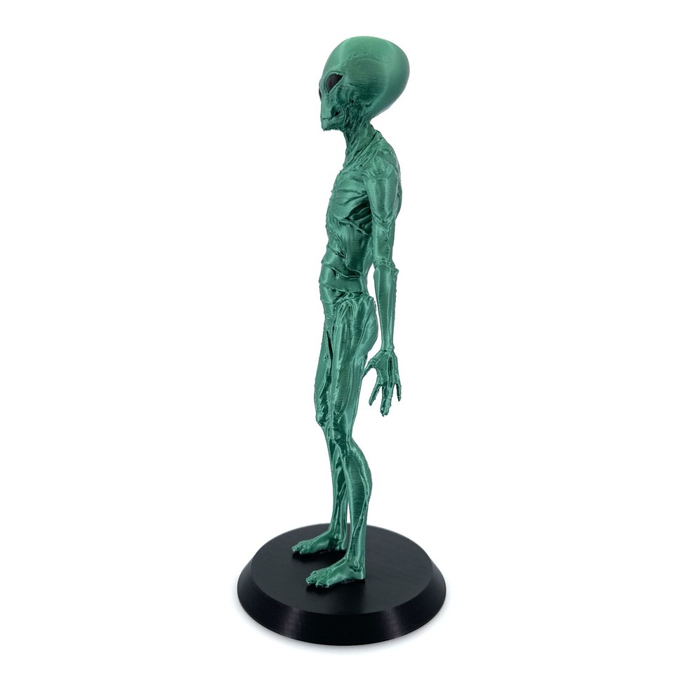 Insectoid Alien Figurine 3D Printed | Mantis Entity Full Body Statue ...