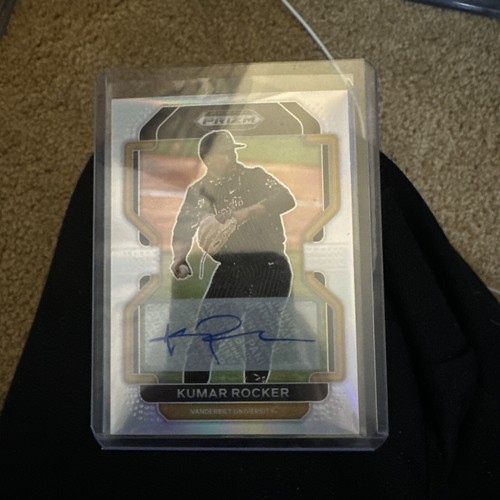 2022 PANINI DRAFT PICKS AUTO SILVER KUMAR ROCKER | eBay