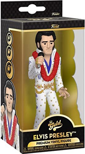 Funko Vinyl Gold 5 Elvis Presley - Collectable Vinyl Action Figure For ...