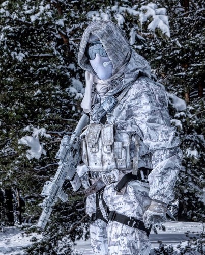 Multicam Alpine White Winter Camouflage Militaria Hunting Airsoft Snow ...