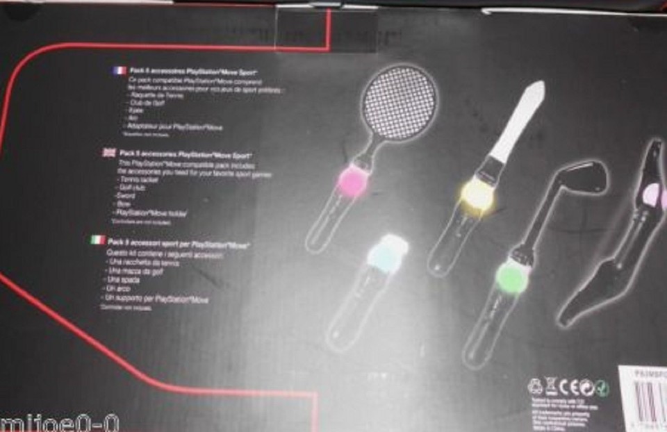 PS3 Move Sport Pack accessoires Playstation 3 - Pack 5 accessoires ...