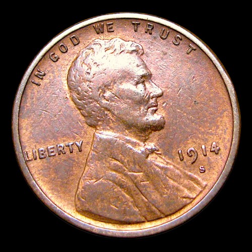 1914-S Lincoln Cent Wheat Penny ---- Nice Details Coin ---- #841D | eBay
