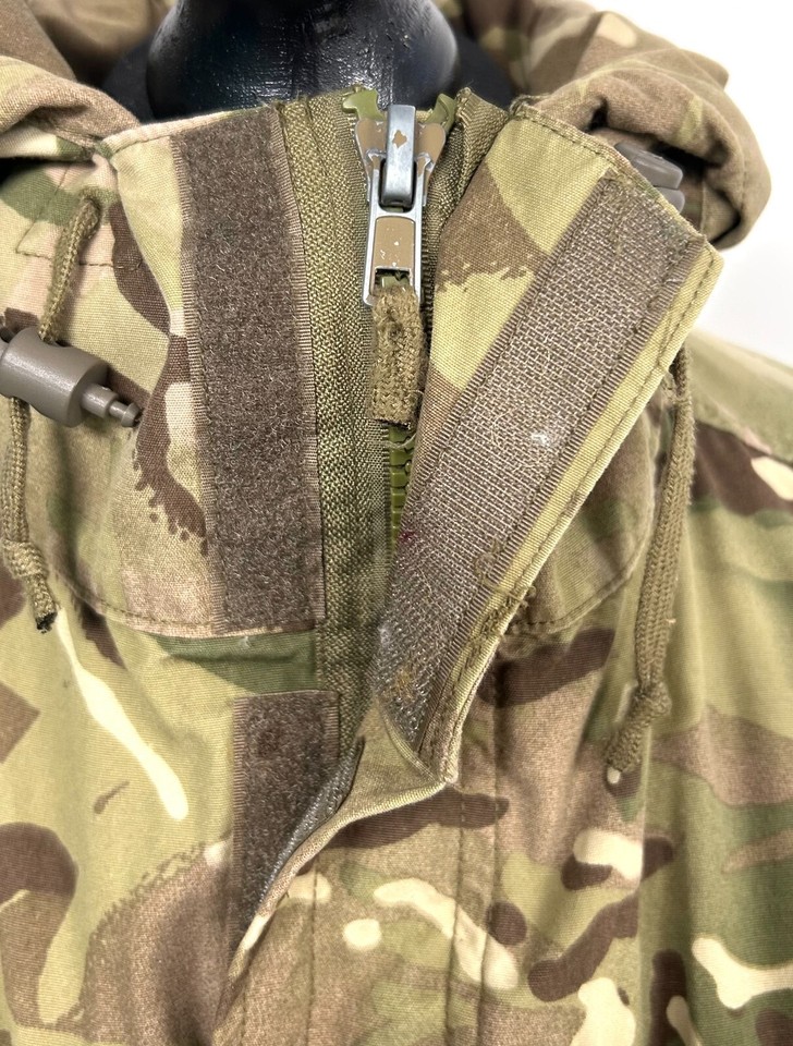 British Military Issue MTP Multi Terrain Pattern Windproof Combat Smock ...