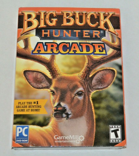 Big Buck Hunter Arcade PC DVD-Rom Video Game Rated For Teen (2w ...