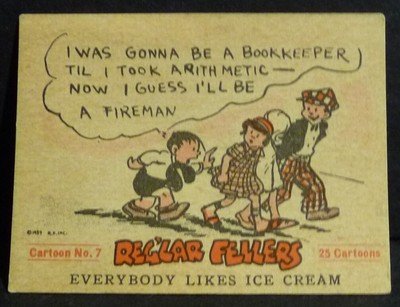 Extremely Rare 1939 Reg'lar Fellers Ice Cream Comic Card #7 | eBay
