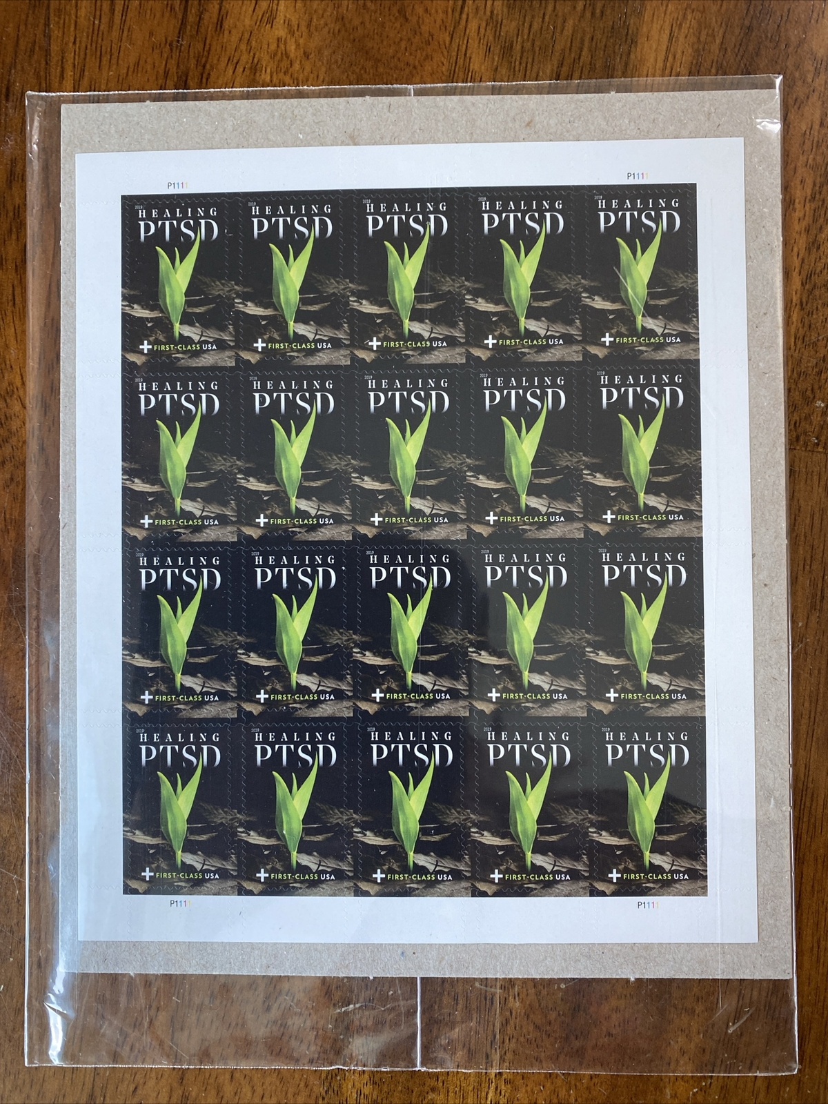 Scott# B7 United States Postage HEALING PTSD Mint Sheet (20 Stamps) | eBay