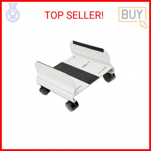 IO CREST Syba Computer Tower PC Floor Stand Rolling Caster Wheels and ...