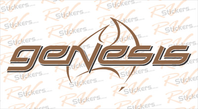 WINDSOR GENESIS 735mm Wide Caravan decal, sticker, vintage, graphics ...