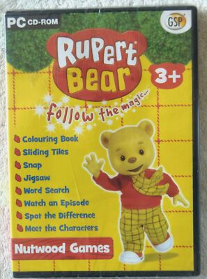 45463 - Rupert Bear Follow The Magic [NEW / SEALED] - PC (2008) Windows ...