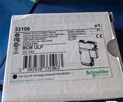 SCHNEIDER 33106 BCM ULP DC24V BREAKER COMMUNICATION MODULE NEW IN BOX ...