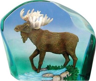Moose Figurine Resin Clearly Moose | eBay