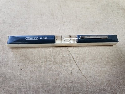 Vintage Stanley Pen Shaped Pocket Level No. 42-189 Made In USA. Metal ...