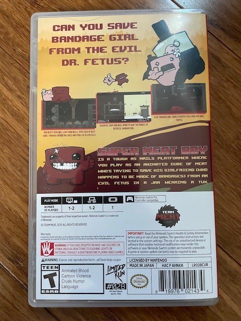 Super Meat Boy Nintendo Switch | eBay