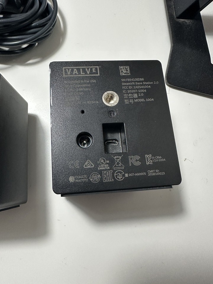 Valve SteamVR 2.0 Base Stations Lighthouse for VALVE INDEX VR & HTC ...