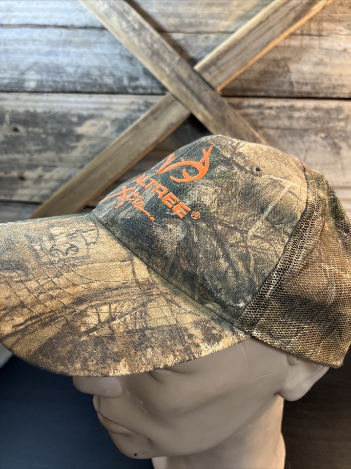 Real Tree Extra Green Hat Camo Adjustable Hat Trucker Hat Mesh Back | eBay