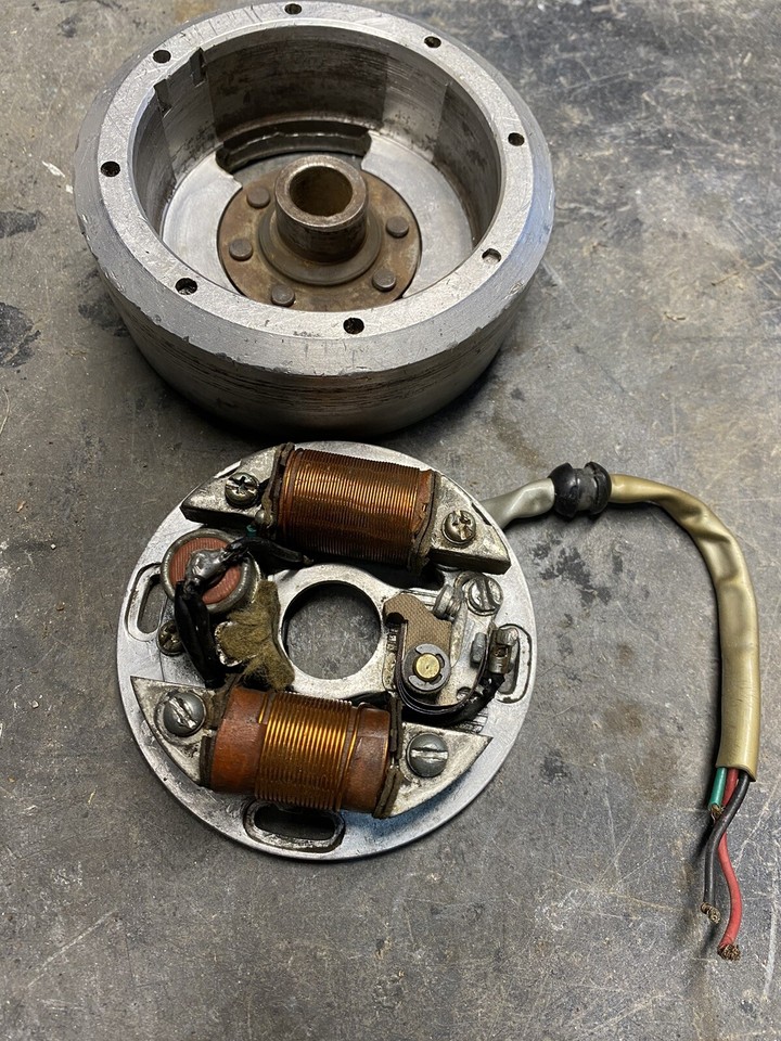 Honda CT70 Z50 1969 1970 OEM Hitachi F120 Stator Ignition Flywheel ...