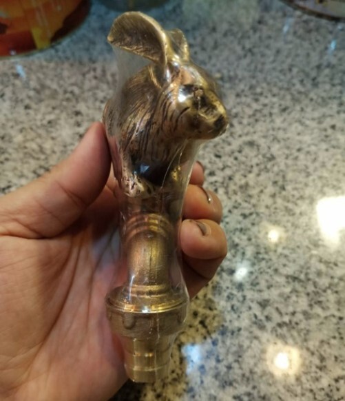 Brass Garden Faucet Tap Water Rabbit Kitchen Handle Spigot Outdoor Yard ...