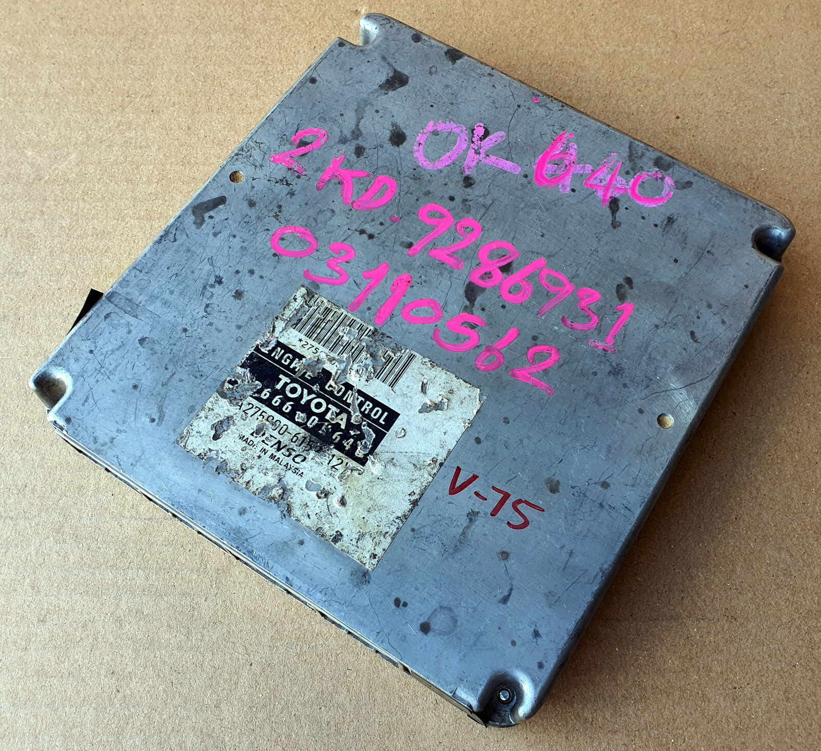 Toyota 89666-0K640 engine computer unit Ecu Ecm oem jdm used 896660K640 ...